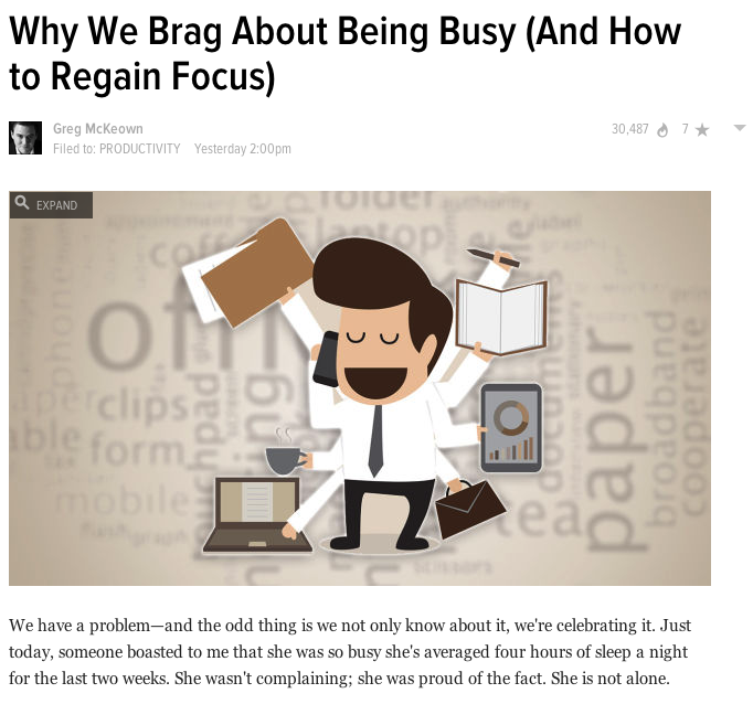 Think Tank Tuesday: Become an Essentialist